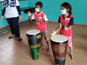 Exciting Drum Classes with Hands Percussion Malaysia - Little Yellow ...